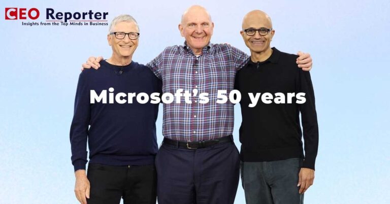 Microsoft at 50: Empowering Every Generation - Best Business Magazines ...