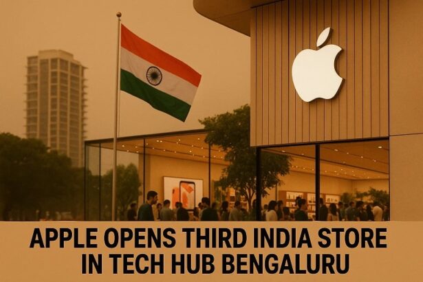 Apple opens third India store in tech hub Bengaluru - Best Business ...